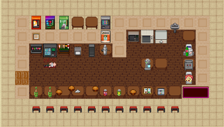 Overhauls beach bar, adds griddle and oven to some ruins by Hardly3D ...