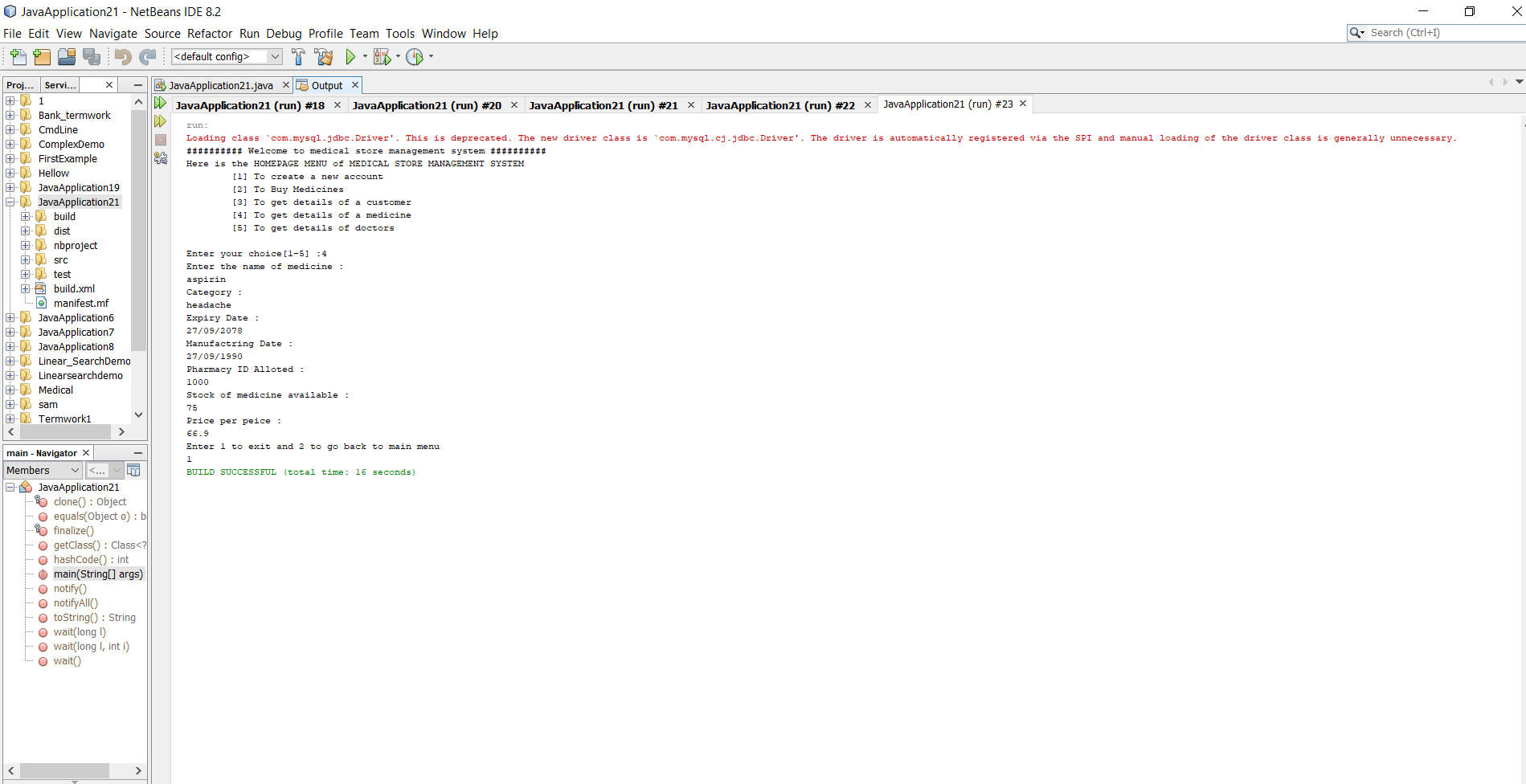 Github Ananyarsingh Medical Store Management System Using Java This Project Is Made Using
