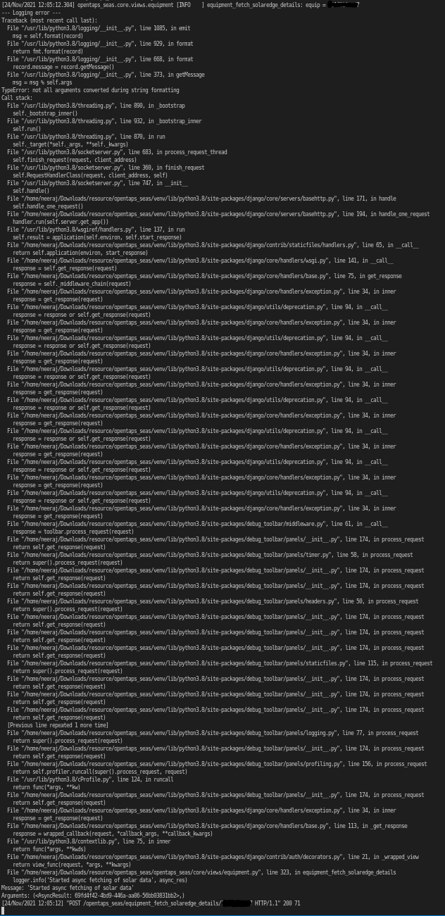 SolarEdge equipment error · Issue #56 · opentaps/opentaps_seas · GitHub