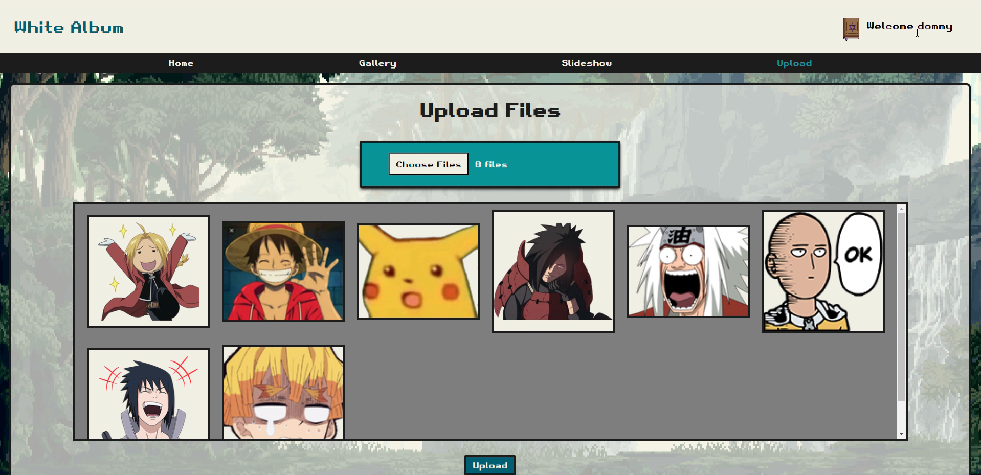 GitHub - titan-rocky/white-album: A Retro based gallery app which can be used to maintain and ...