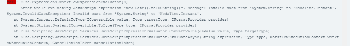 Instant Event not working with new Date().toISOString() · Issue #891 · elsa-workflows/elsa-core ...