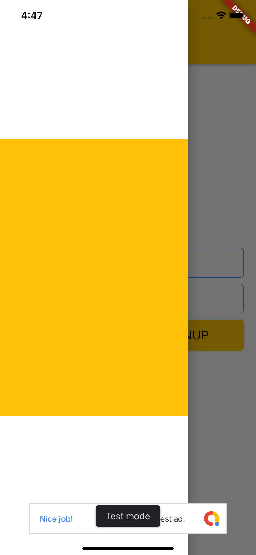 Admob advertising overlays the floating action button · Issue #14222 · flutter/flutter · GitHub