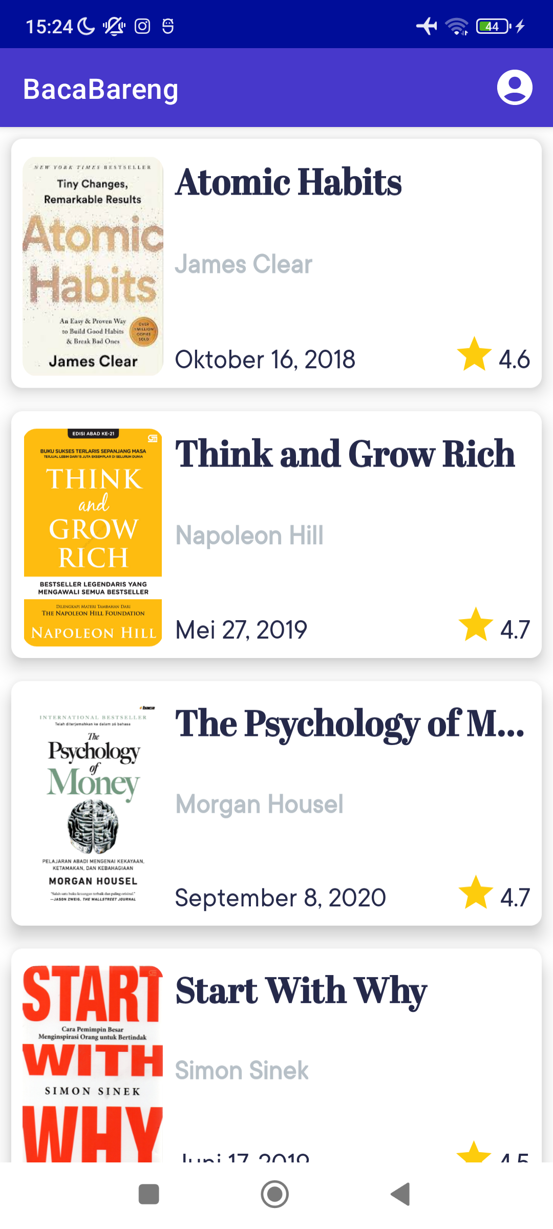 GitHub - marwanhn/dicoding-android-pemula: Submission for "Membuat Aplikasi Android untuk Pemula ...
