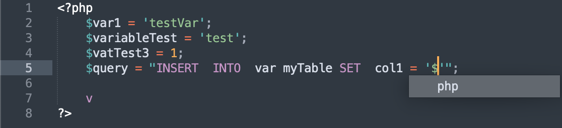 ST4 not suggests all words for autocomplete within other scopes in the same PHP file · Issue ...