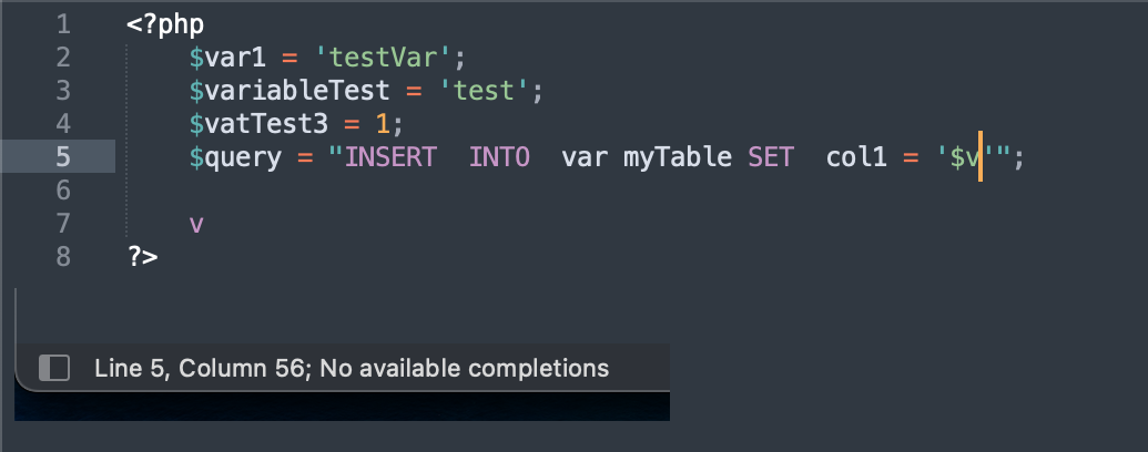 ST4 not suggests all words for autocomplete within other scopes in the same PHP file · Issue ...