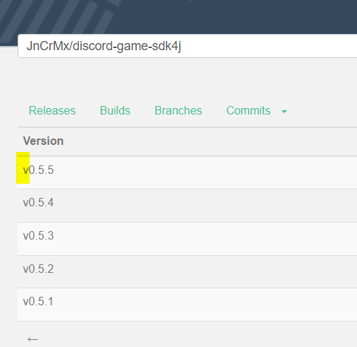 Maven Version Numbers · Issue #68 · JnCrMx/discord-game-sdk4j · GitHub