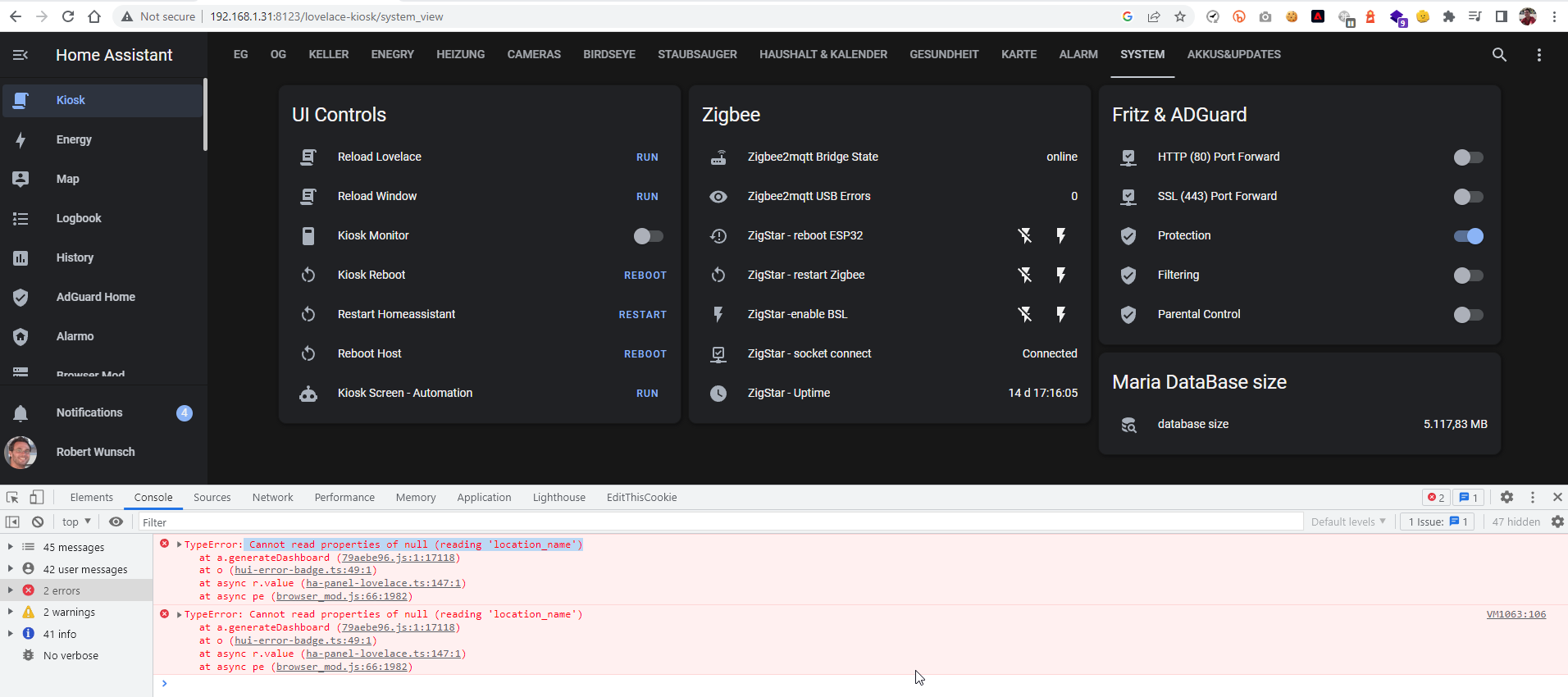 Cannot read properties of null (reading 'location_name') at Function.generateDashboard · Issue ...