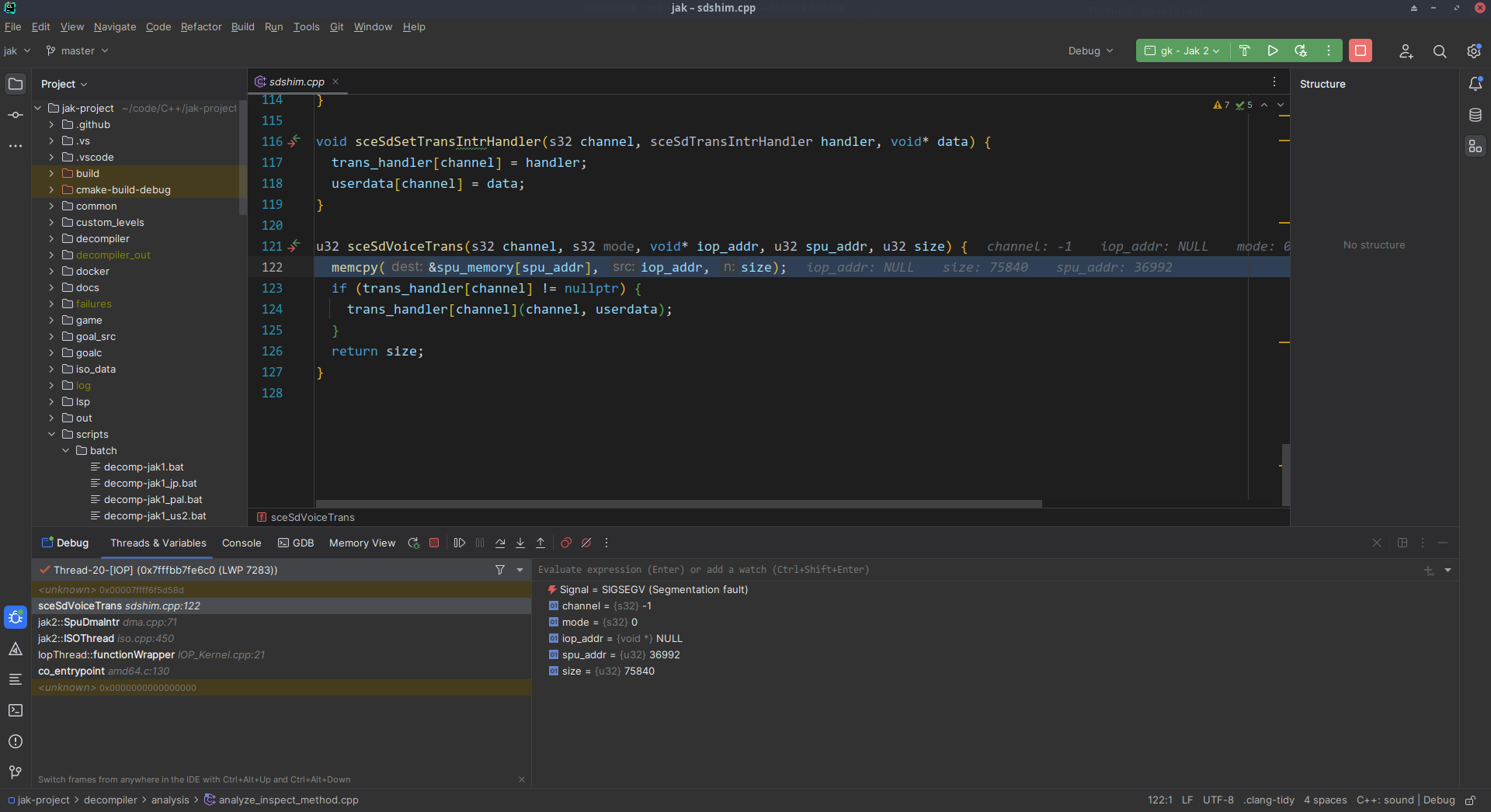 [jak2] overlord crash in `ruins-mech` (speedrun route) · Issue #2988 · open-goal/jak-project ...