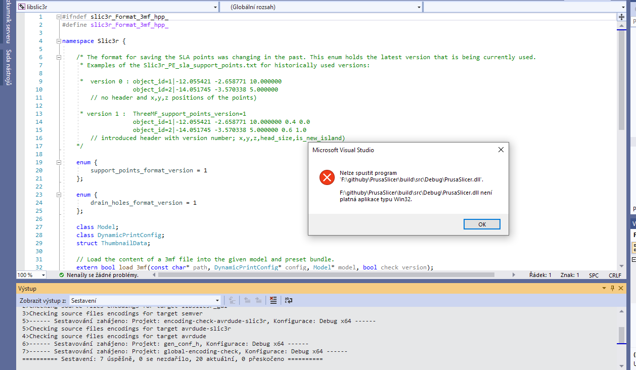 Impossible to build on windows 10 · Issue #4554 · prusa3d/PrusaSlicer ...