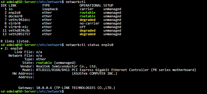 No networking info and graphs on the networking tab (Ubuntu Server 17. ...