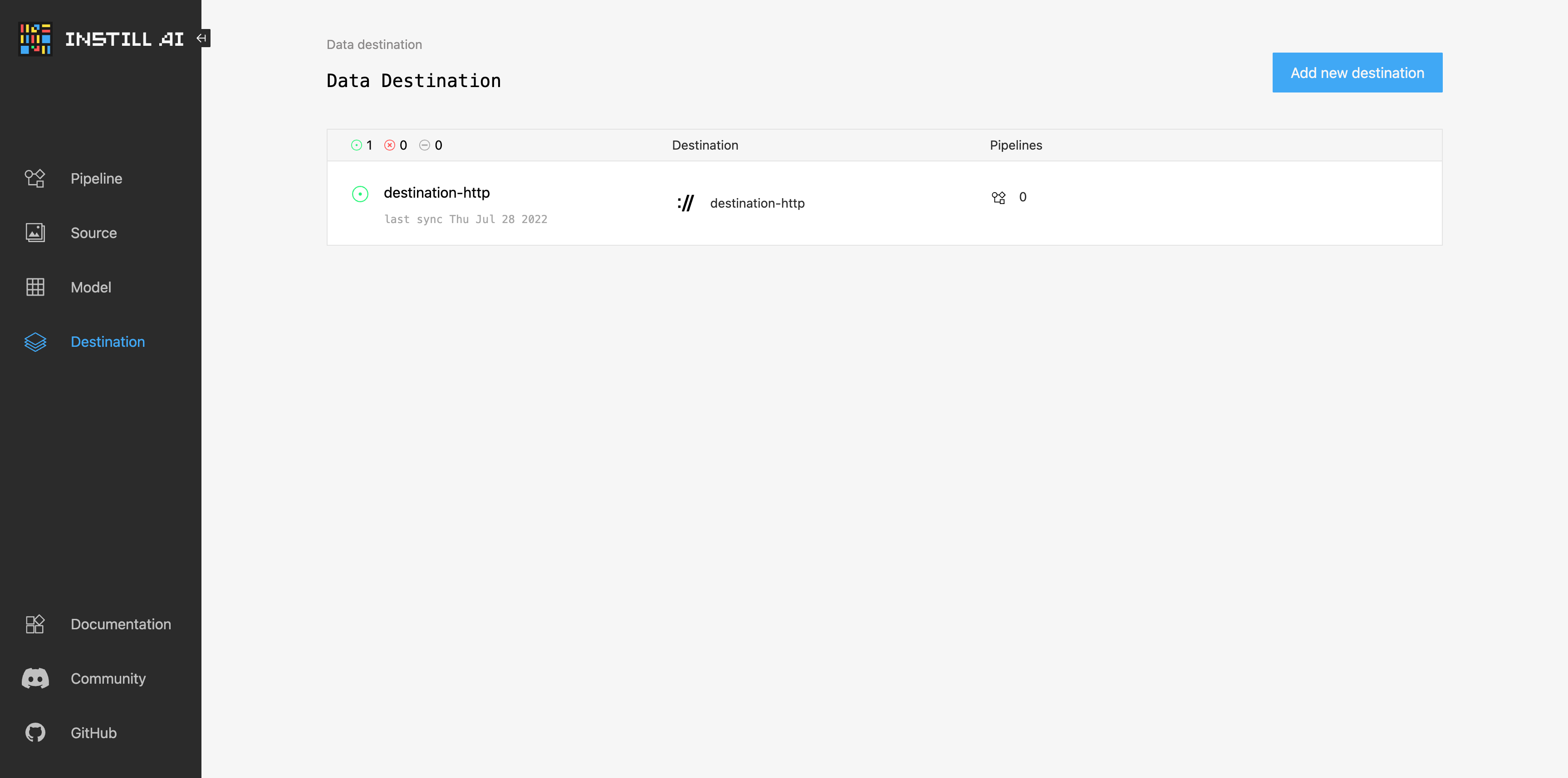 Bug: delete destination glitch · Issue #158 · instill-ai/community · GitHub