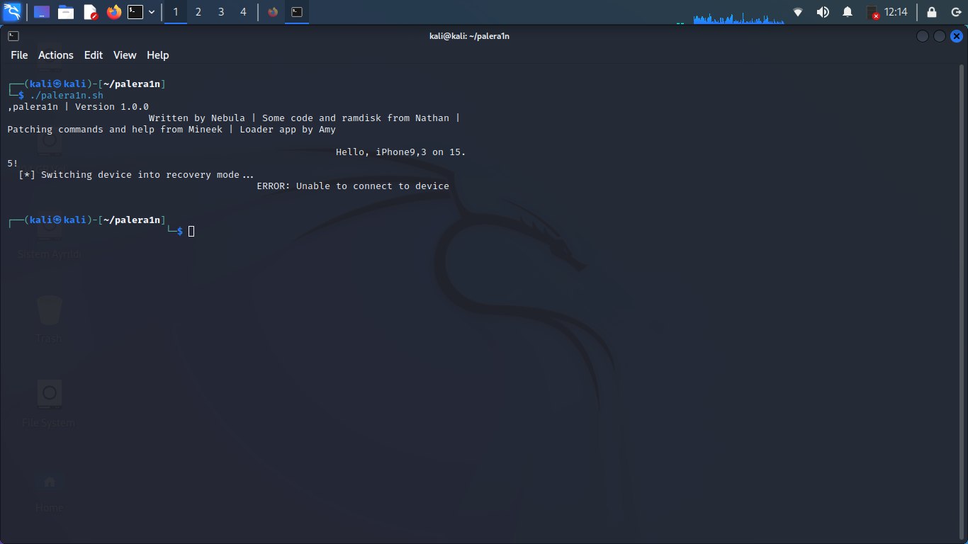 Closes After Getting Device In Recovery Mode! · Issue #62 · palera1n/palera1n · GitHub