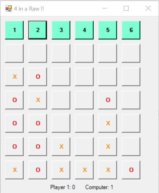 GitHub - shayashkenazi/4-In-a-row-game: Implement a complex window ...