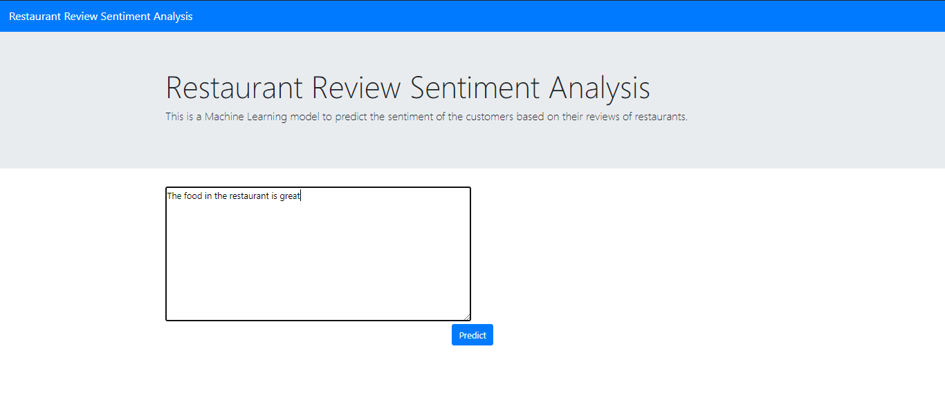 GitHub - Abhilashup/Sentiment-Analysis-of-Restaurant-Reviews: A machine ...