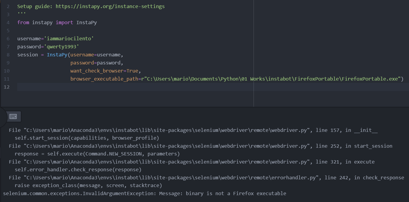 [Windows] - Firefox portable - Instructions to avoid "binary is not a Firefox executable ...