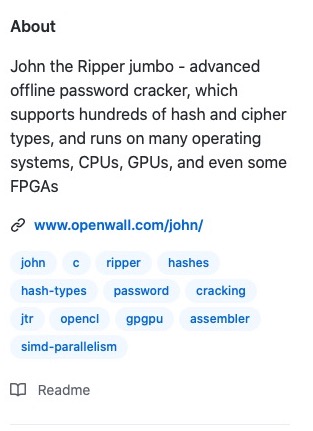 add a LICENSE · Issue #4467 · openwall/john · GitHub
