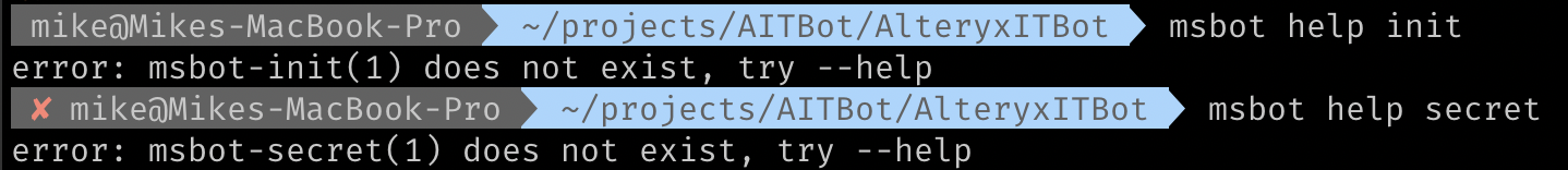 No msbot commands work when installed globally via yarn · Issue #915 · microsoft/botbuilder ...