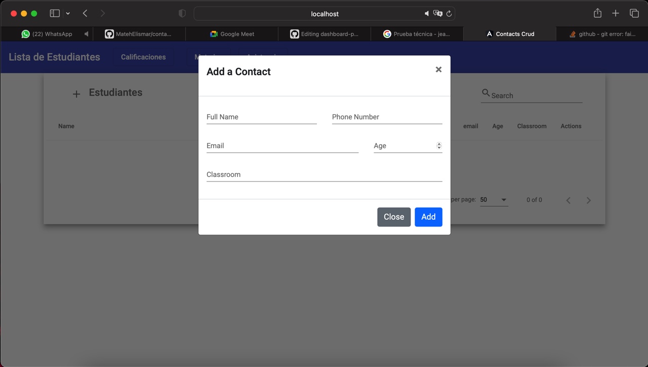 GitHub - JeanOrtiz/dashboard-profesores