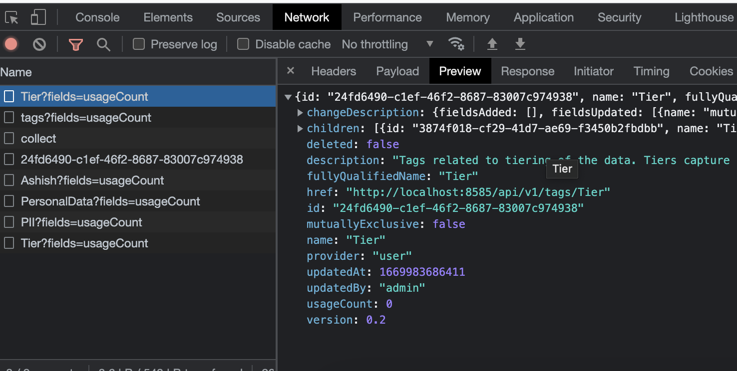 The system-level flag for the system-generated tag Tier comes as user · Issue #9127 · open ...