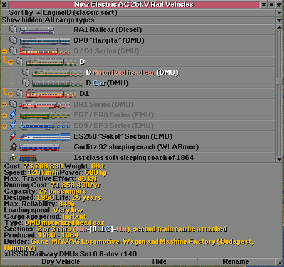 [Bug]: Certain vehicles are missing from the buying list with xUSSR NewGRFs · Issue #558 ...