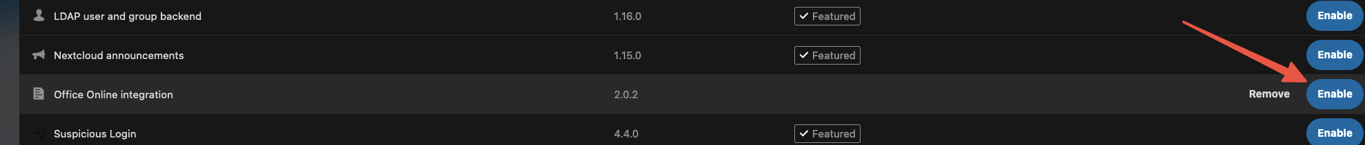Office Online integration app becoming disabled · Issue #463 · nextcloud/officeonline · GitHub