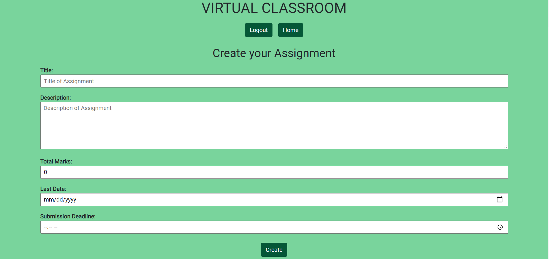 GitHub - SakshiVijay24/VirtualClassroom