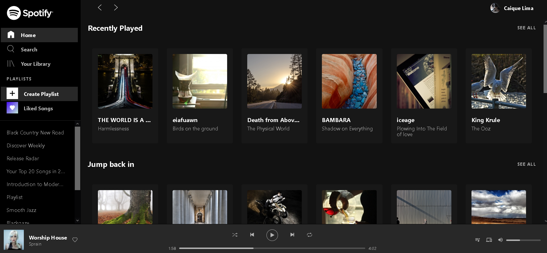 GitHub - caiquebslima/react-spotify-web-player: Recreation of the ...