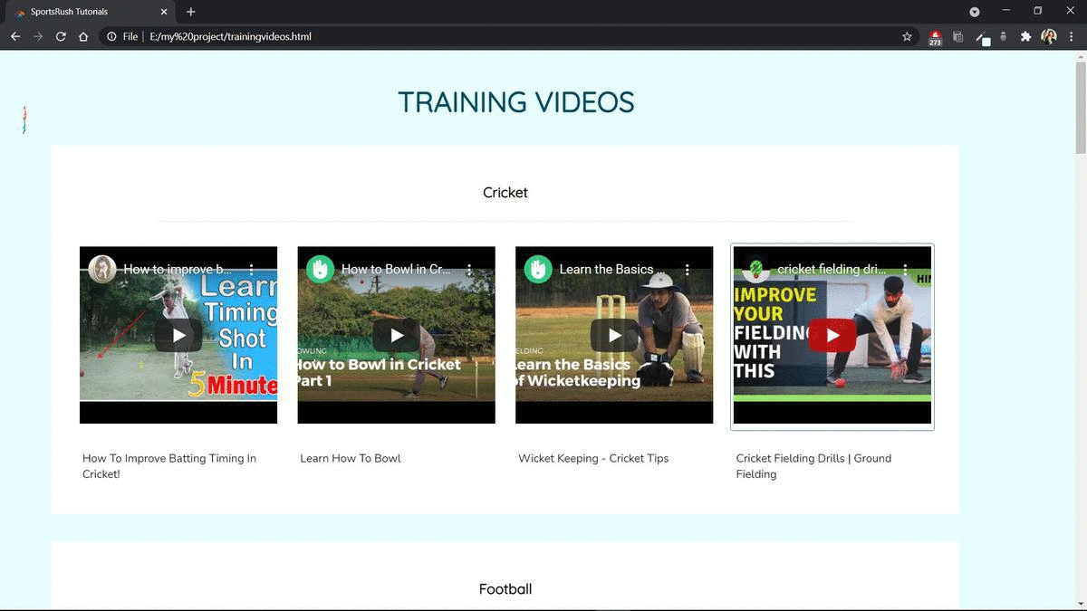 GitHub - tunna-7/Sports_Rush: A SIMPLE website for anything and ...
