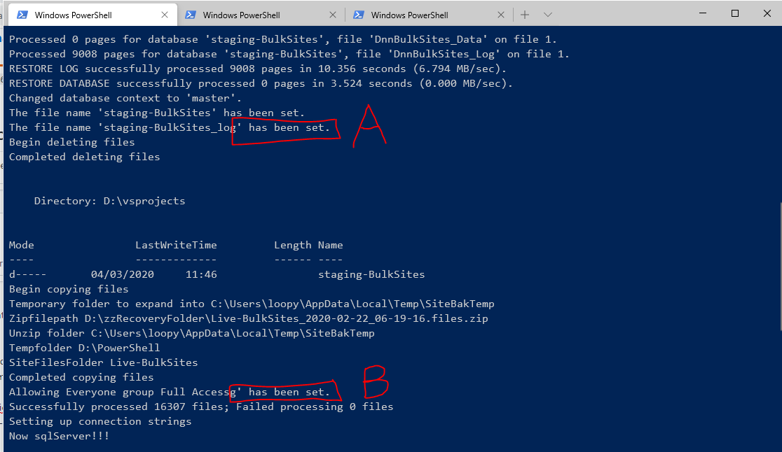 Lines written to the console window sometimes contain carried over text ...