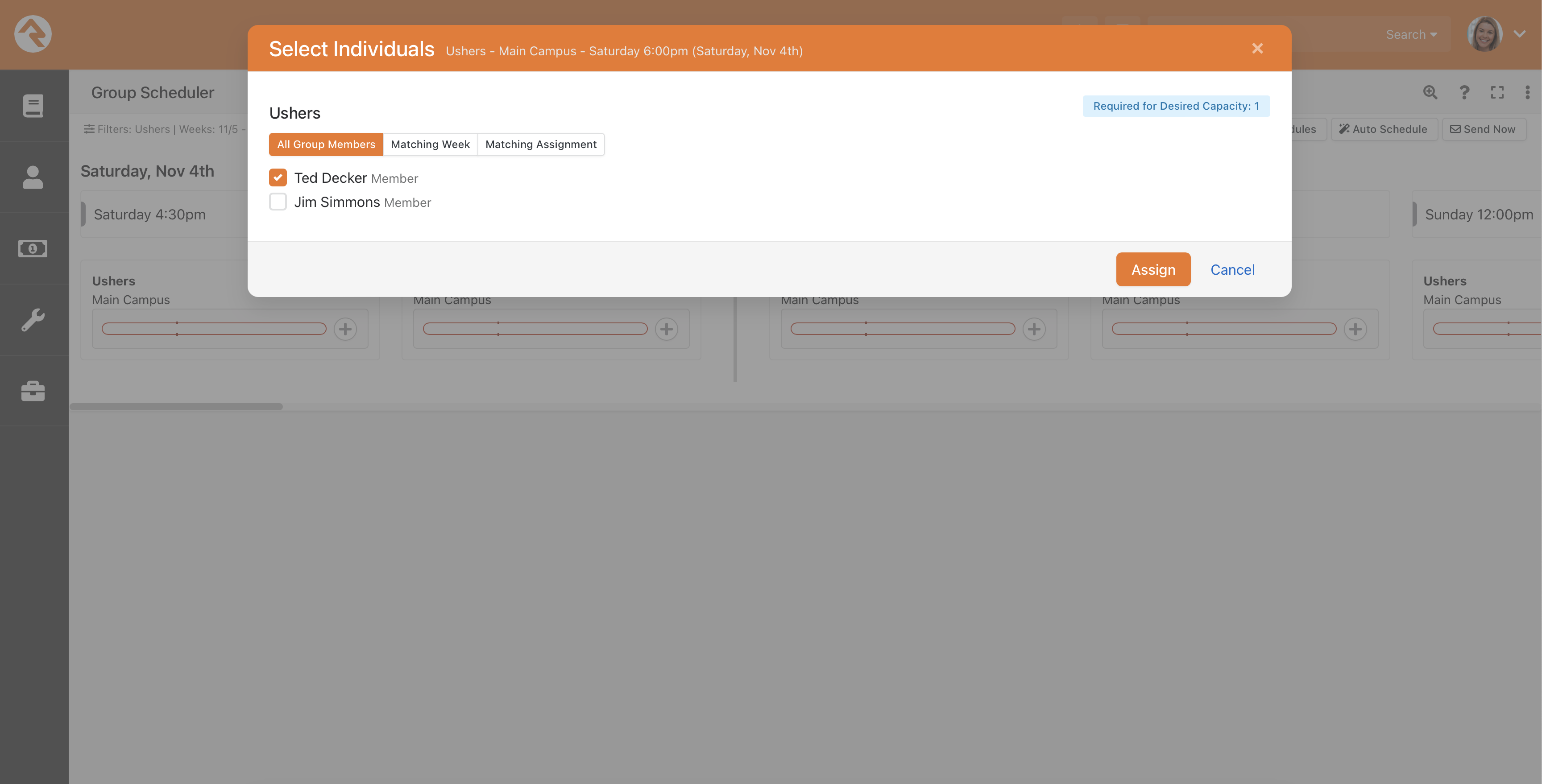 Obsidian Group Scheduler block incorrectly places vertical lines indicating min / desired / max ...