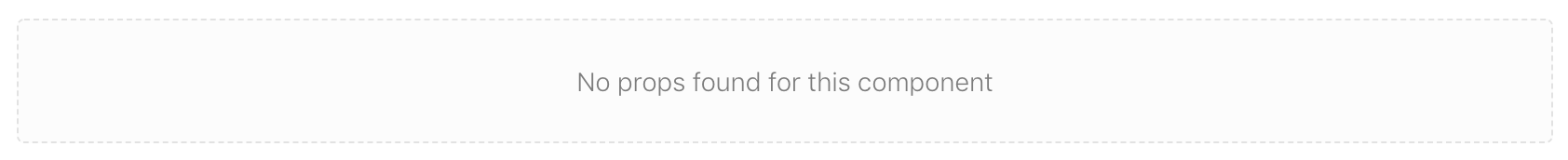No Props Table Appear Within Docs On Typescript When Exported From
