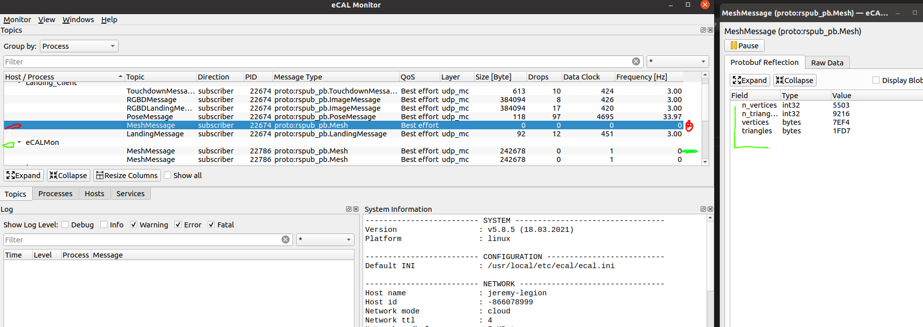 Dropped Messages, UDP: QoS Settings? · Issue #245 · eclipse-ecal/ecal · GitHub