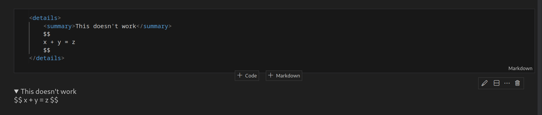 Math Is Not Rendered Inside Of Html In Markdown Notebook Cells · Issue 6095