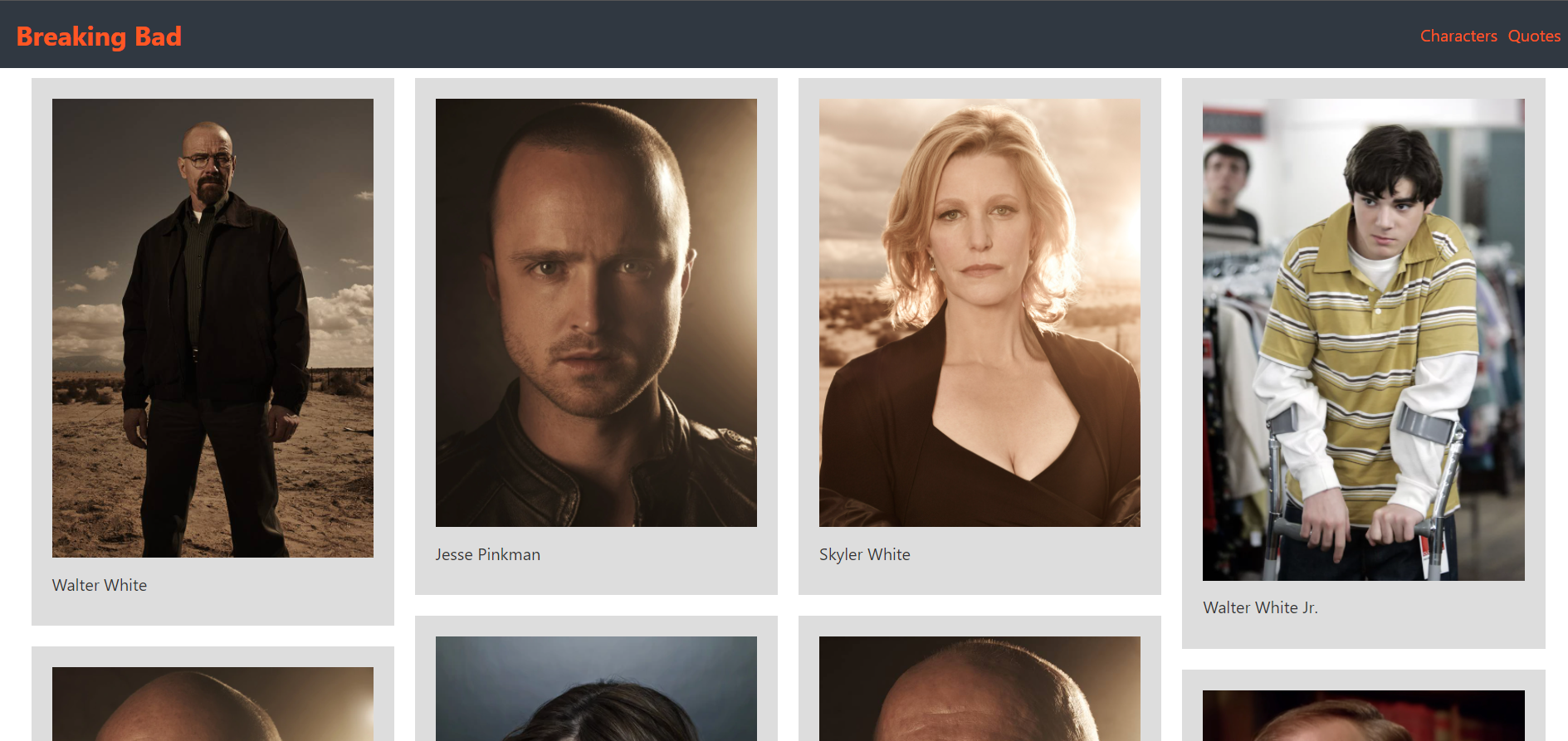 GitHub - orcunakkaya/Breaking_Bad