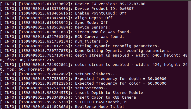 ERROR after running command: roslaunch realsense2_camera rs_camera.launch · Issue #1349 ...