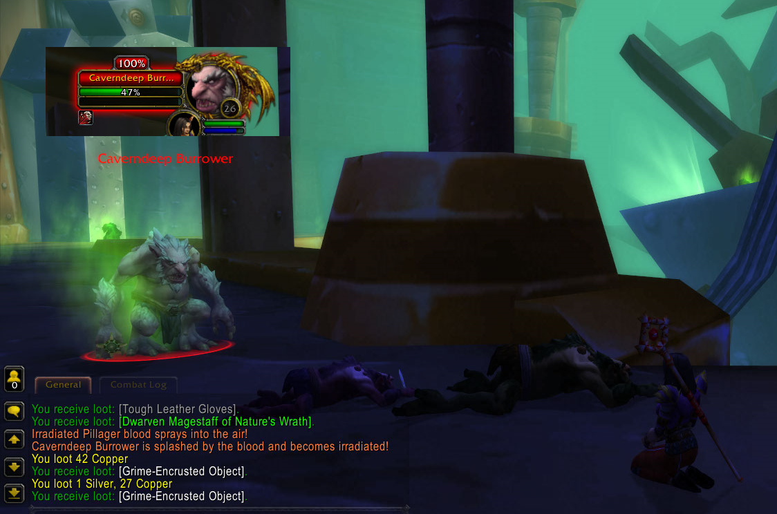 Core/Creature: Caverndeep Burrower (Gnomeregan) stops short of player distance · Issue #25856 ...