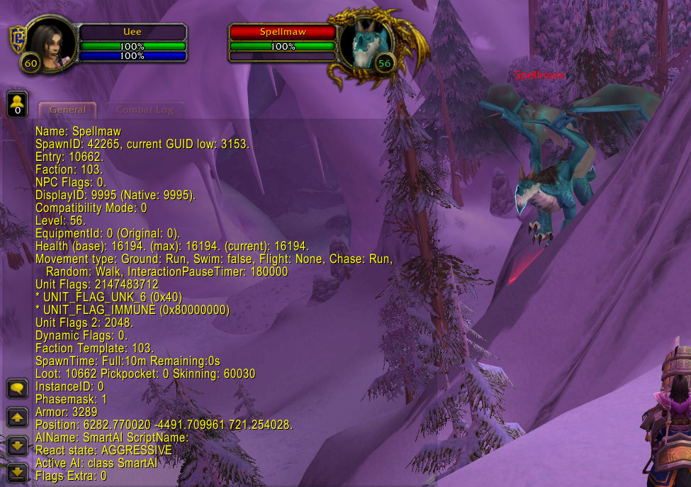 DB/NPC: Spellmaw · Issue #26784 · TrinityCore/TrinityCore · GitHub