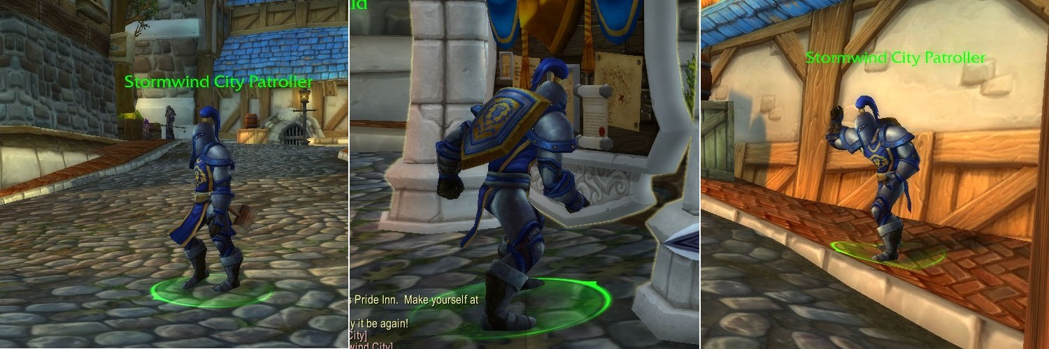 DB/Creature: Stormwind City Patroller stuck in hammer animation · Issue #28267 · TrinityCore ...