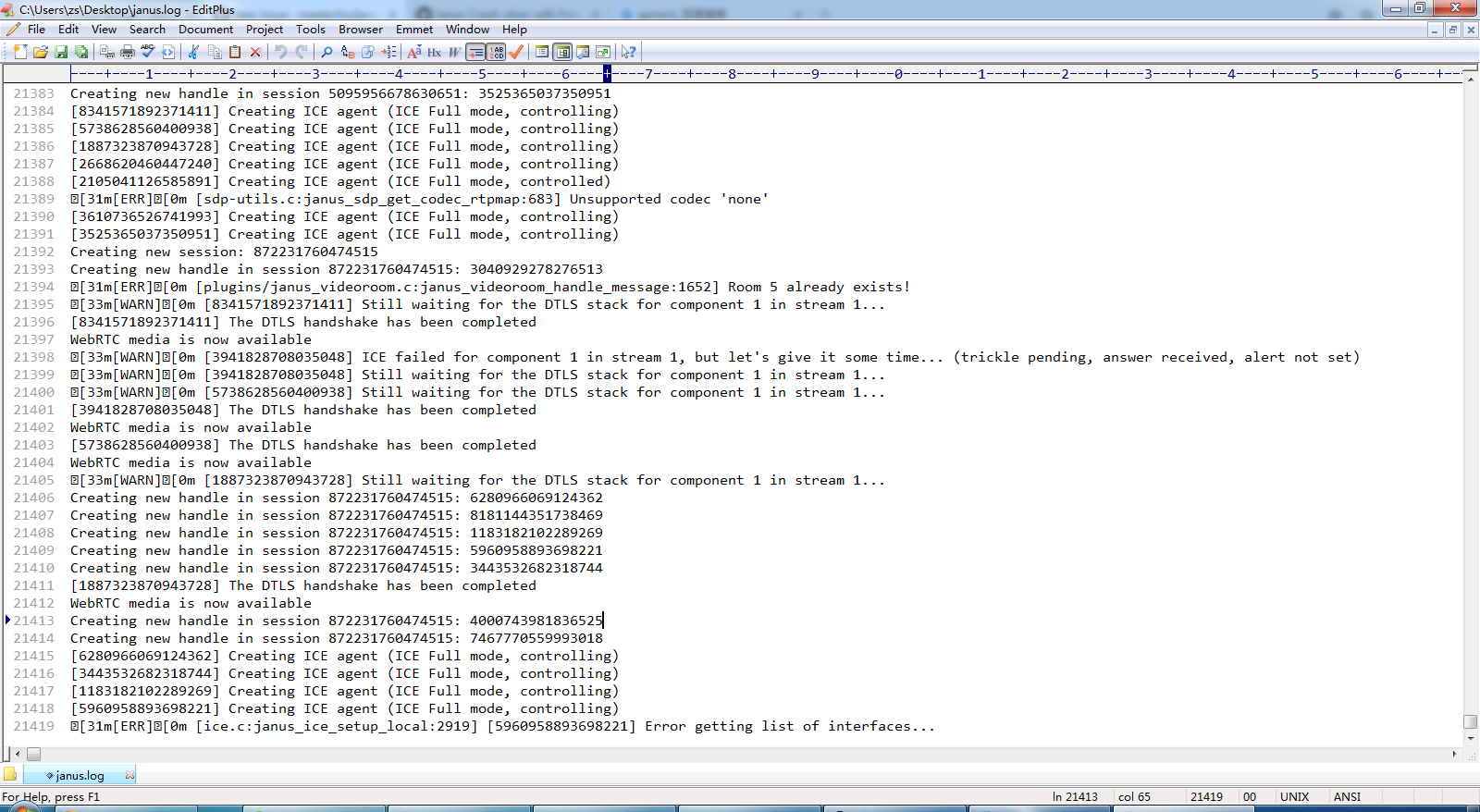[ice.c:janus_ice_setup_local:2919] Error getting list of interfaces... · Issue #1117 · meetecho ...