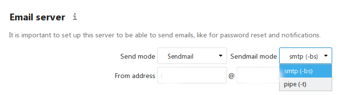 [NC 22.x.x] Sendmail option not available in webUI but working with config file · Issue #28733 ...
