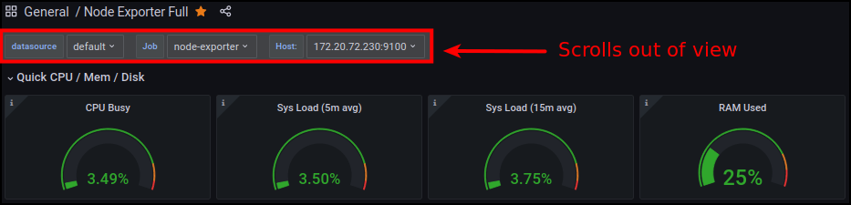 Itd Be Awesome To Have The Variable Selector Remain Visible At All Times When Scrolling Long