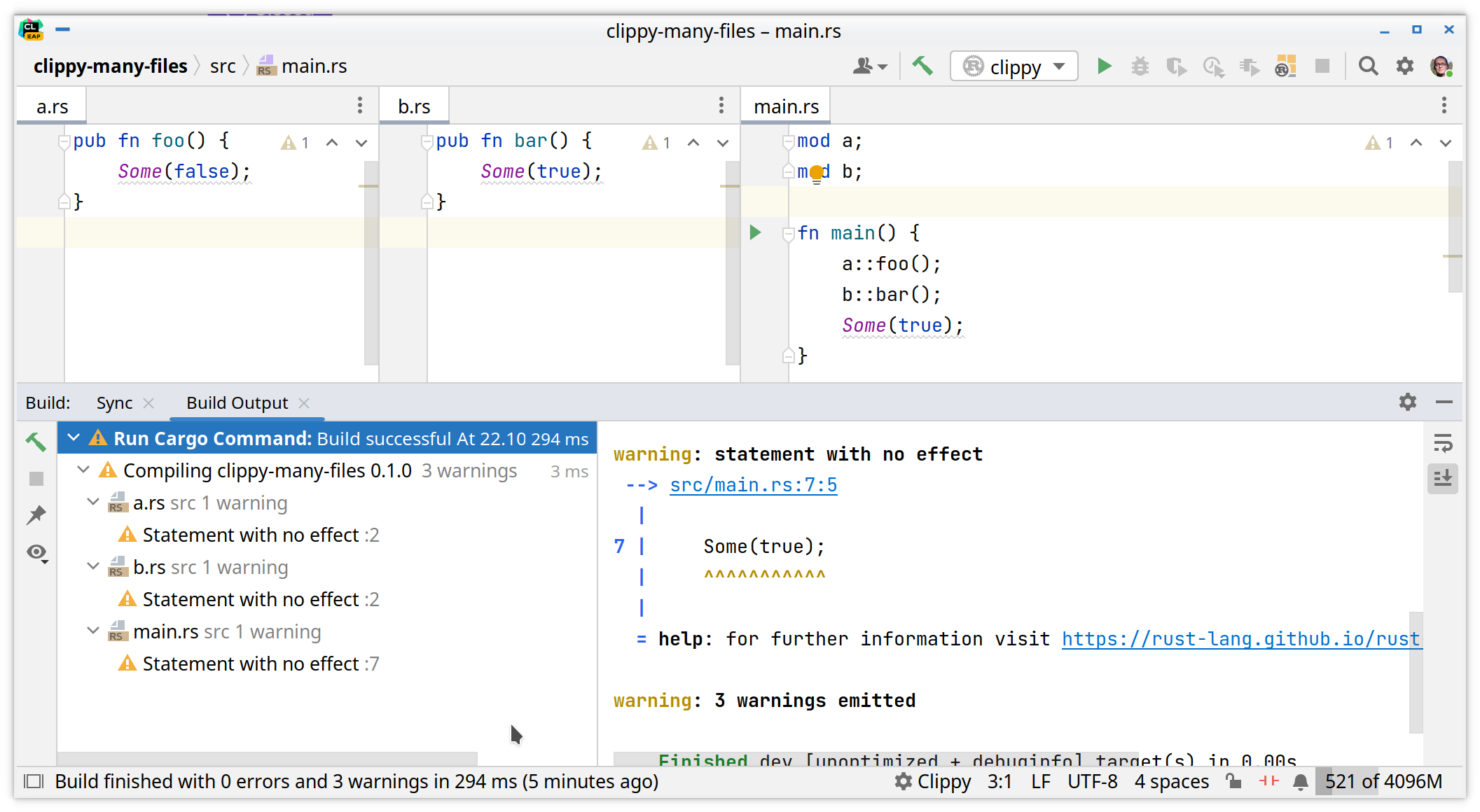 Enable Clippy in IntelliJ · Issue #4756 · intellij-rust/intellij-rust ...