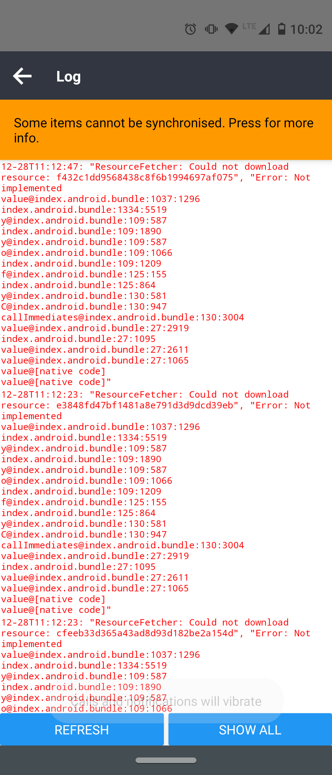 Android AWS S3 sync Could not download resource. "Error: Not implemented" · Issue #4268 ...