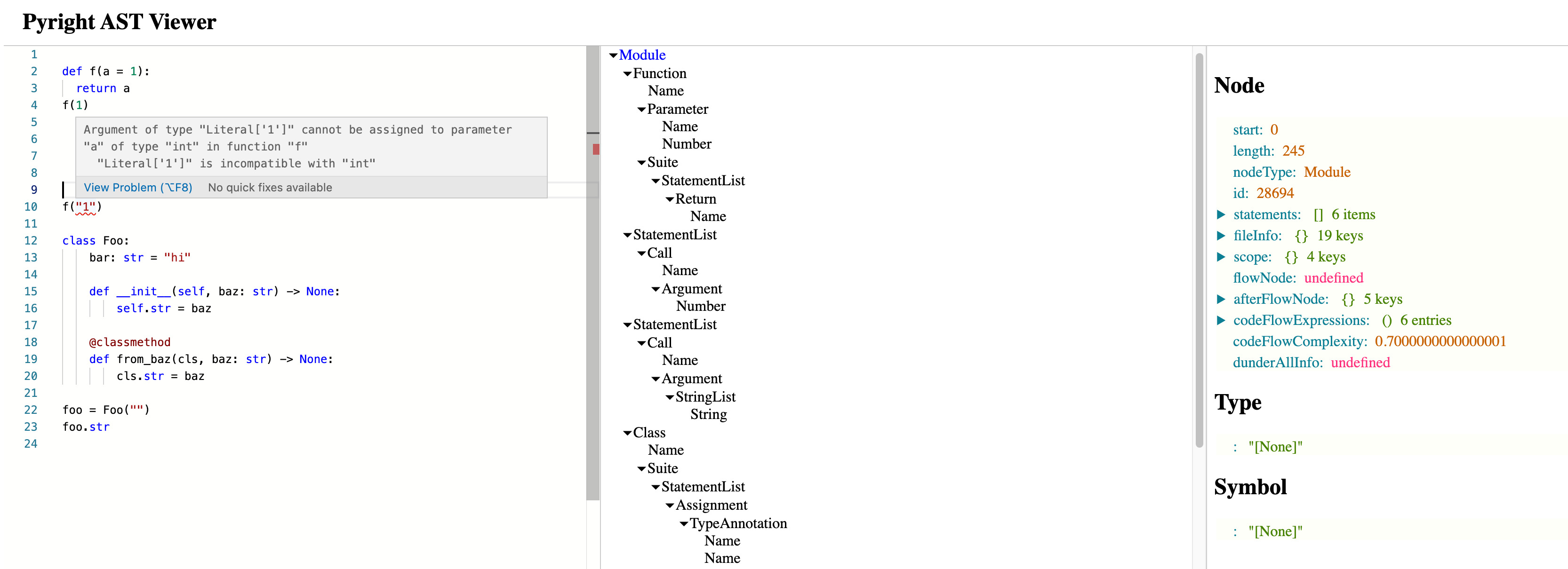 Pyright playground? · microsoft pyright · Discussion #2624 · GitHub