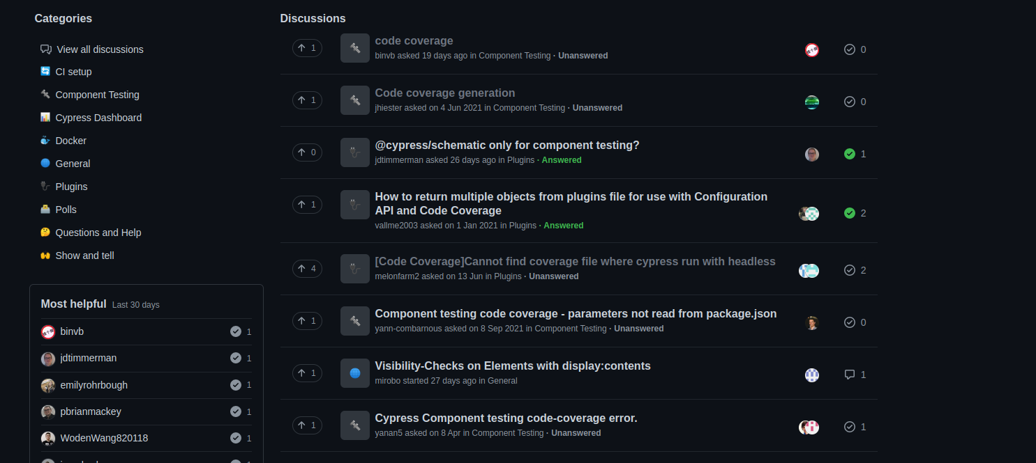 Adding How To Perform Code Coverage In Cypress Directories In The Documentation · Issue 24283