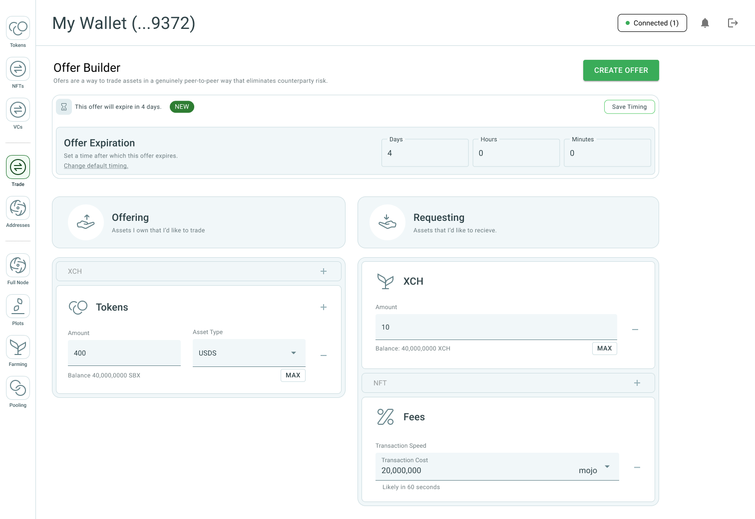 Update Expiring Offer UI [UX Improvement] · Issue #2125 · Chia-Network ...