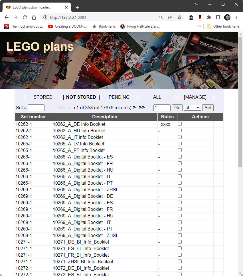 GitHub - sjewitt/lego-downloader: Python web application for Lego plans ...