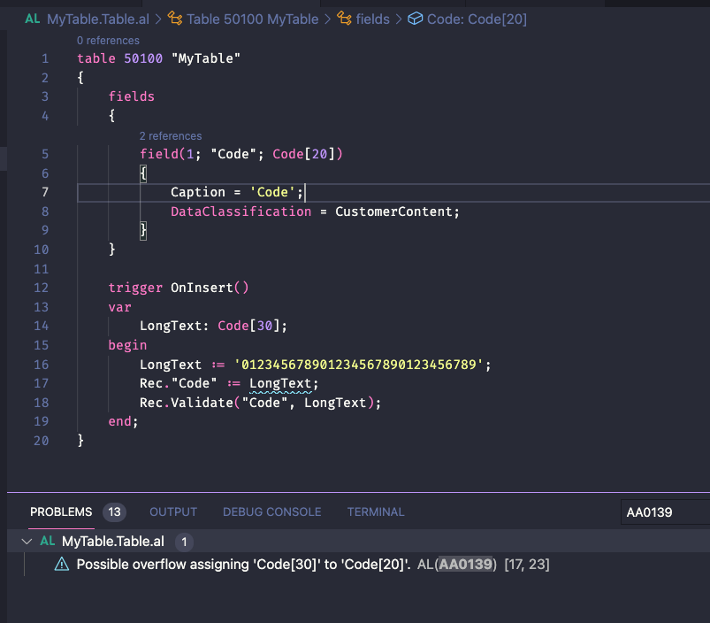 Missing overflow warning when assigning values using Validate() · Issue ...