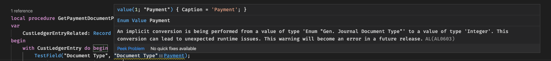 TestField does not support Enums / raises a warning · Issue #5708 ...