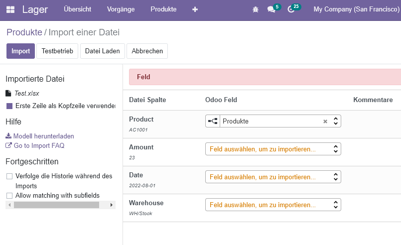 Bug Keyerror Feld With German Translation Import Multiple Matches Found Exception · Issue